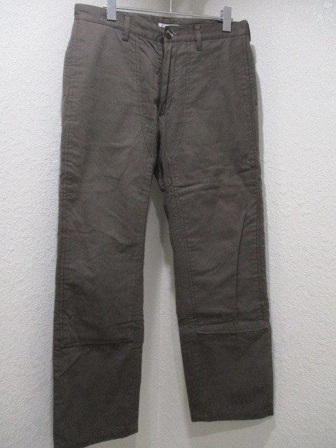 2002AW ジョージ期 Number Nine ナンバーナイン NOWHEREMAN 02AW ボリュームステッチ ダブルニーパッド パッチ ...