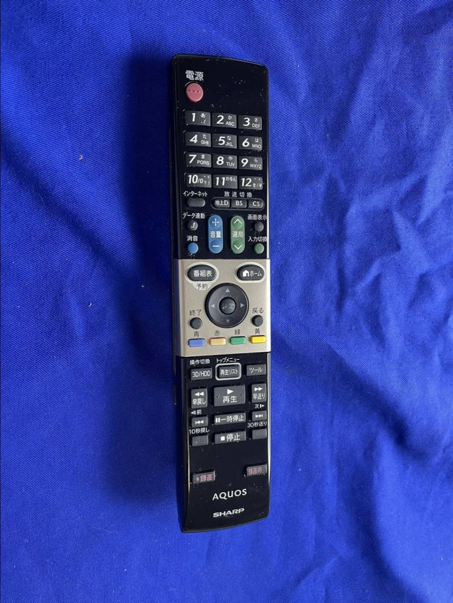 保証付 除菌済 送料198円 シャープ AQUOS LC-32DR3 LC-40DR3 テレビリモコン GA913WJSA 管理NO 11520(リモコン)｜売買されたオークション情報 ...