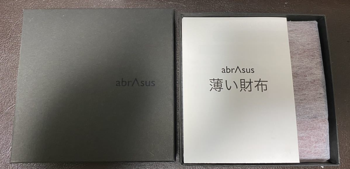 薄い財布 abrAsus ダークレッド(二つ折り財布（小銭入れあり）)｜売買されたオークション情報、yahooの商品情報をアーカイブ公開 - オークファン（aucfan.com）