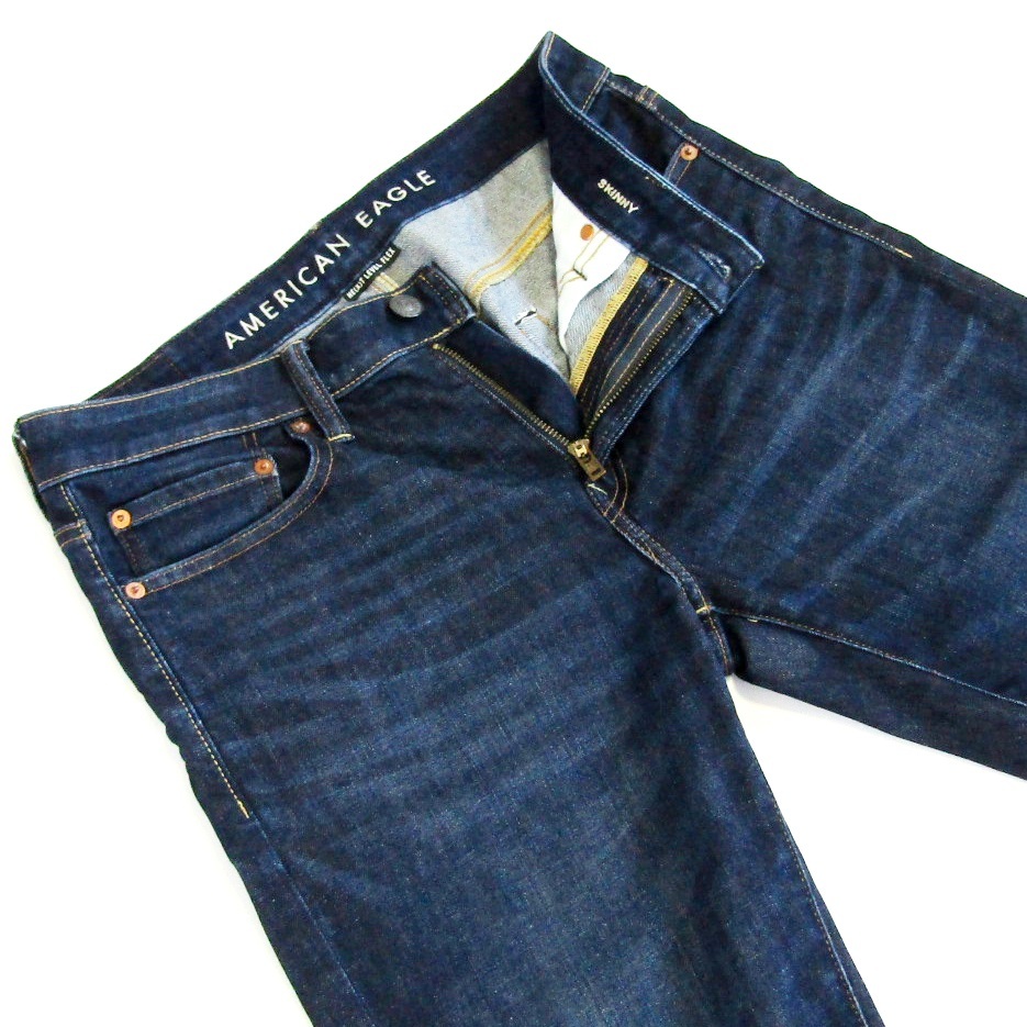 AMERICANEAGLEアメリカンイーグルSKINNY 強ストレッチ 濃紺 32インチ ウエスト約80cm(ジーンズ)｜売買されたオークション情報、yahooの商品情報をアーカイブ公開 ...