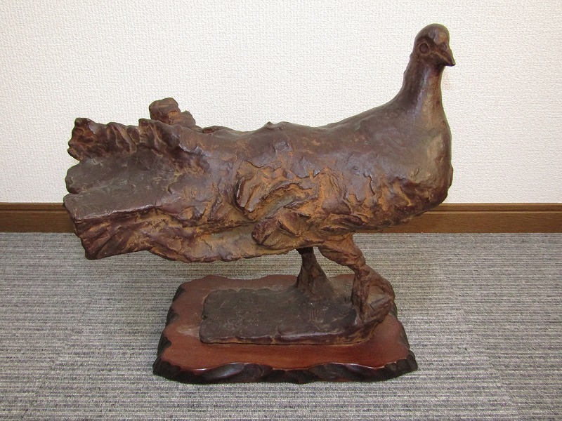 LL22-6004 TOM 柳原義達 ブロンズ 彫刻 鳩 共箱 重さ15.2kg ブロンズ代表作品 本物保証 置物 オブジェ(東洋彫刻)｜売買されたオークション情報、yahooの商品情報を ...
