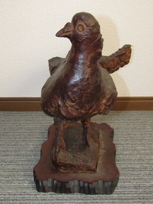 LL22-6004 TOM 柳原義達 ブロンズ 彫刻 鳩 共箱 重さ15.2kg ブロンズ代表作品 本物保証 置物 オブジェ(東洋彫刻)｜売買されたオークション情報、yahooの商品情報を ...