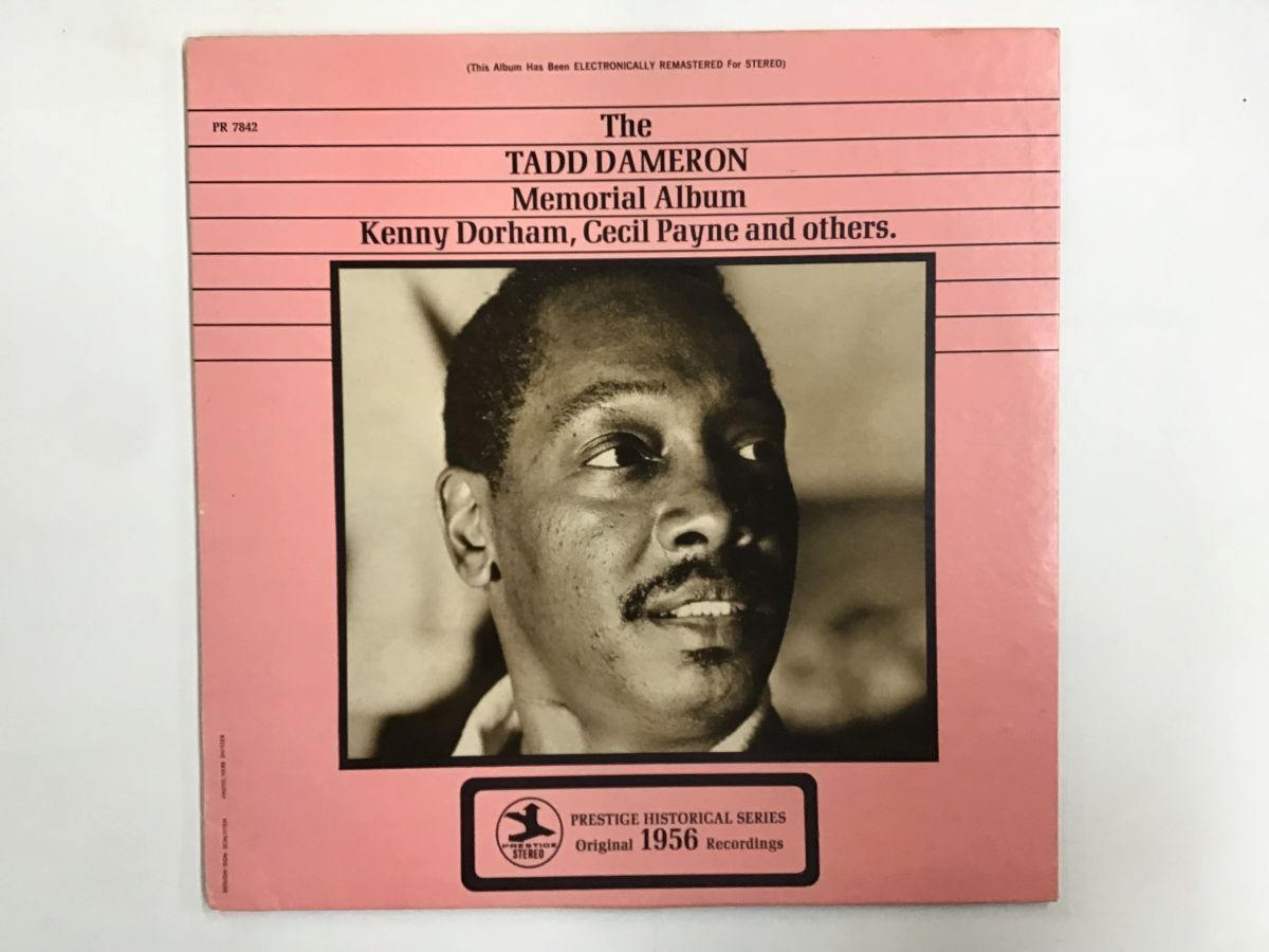 LP / TADD DAMERON / THE TADD DAMERON MEMORIAL ALBUM / US盤 3883RJ(ジャズ一般 ...