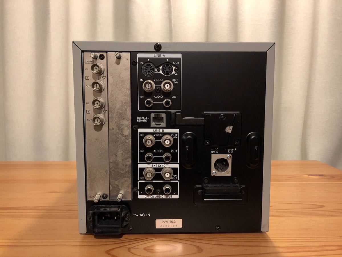 SONY 業務用 ビデオモニター PVM-9L3(ブラウン管)｜売買されたオークション情報、yahooの商品情報をアーカイブ公開 ...