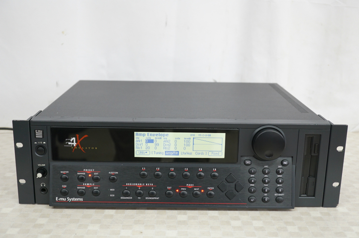 E-MU E4X EMULATOR ハードウエアサンプラー C043314a(サンプラー)｜売買されたオークション情報、yahooの商品情報をアーカイブ公開 - オークファン（aucfan.com）