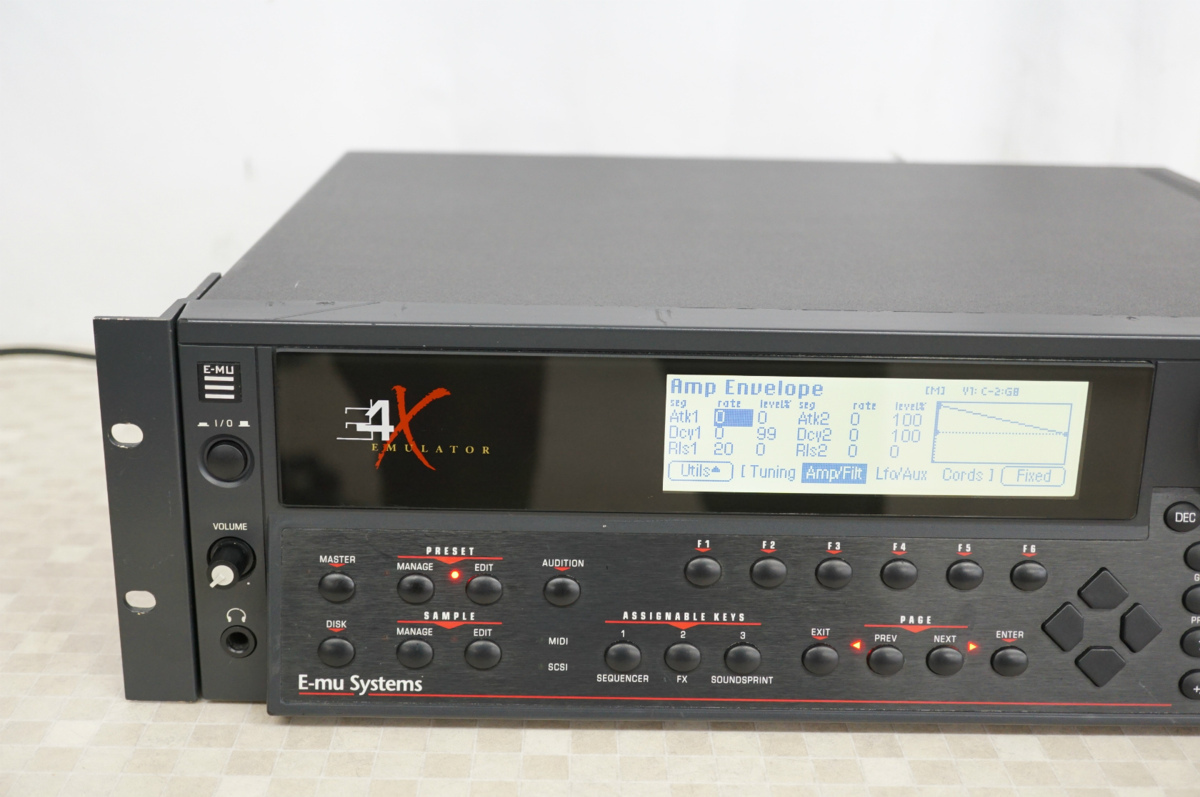 E-MU E4X EMULATOR ハードウエアサンプラー C043314a(サンプラー)｜売買されたオークション情報、yahooの商品情報を ...