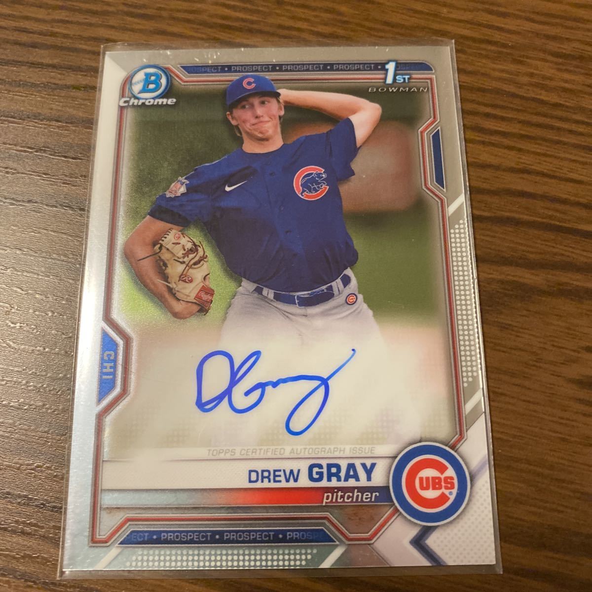 drew gray 2021 MLB topps bowman panini baseball サインカード(Bowman)｜売買された ...