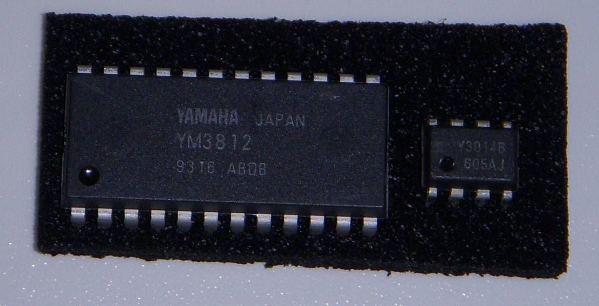 動作未確認 YAMAHA FM音源 YM3812 DAC YM3014B セット OPL2 / 2オペレーター ／全パート音色定義可能(集積 ...