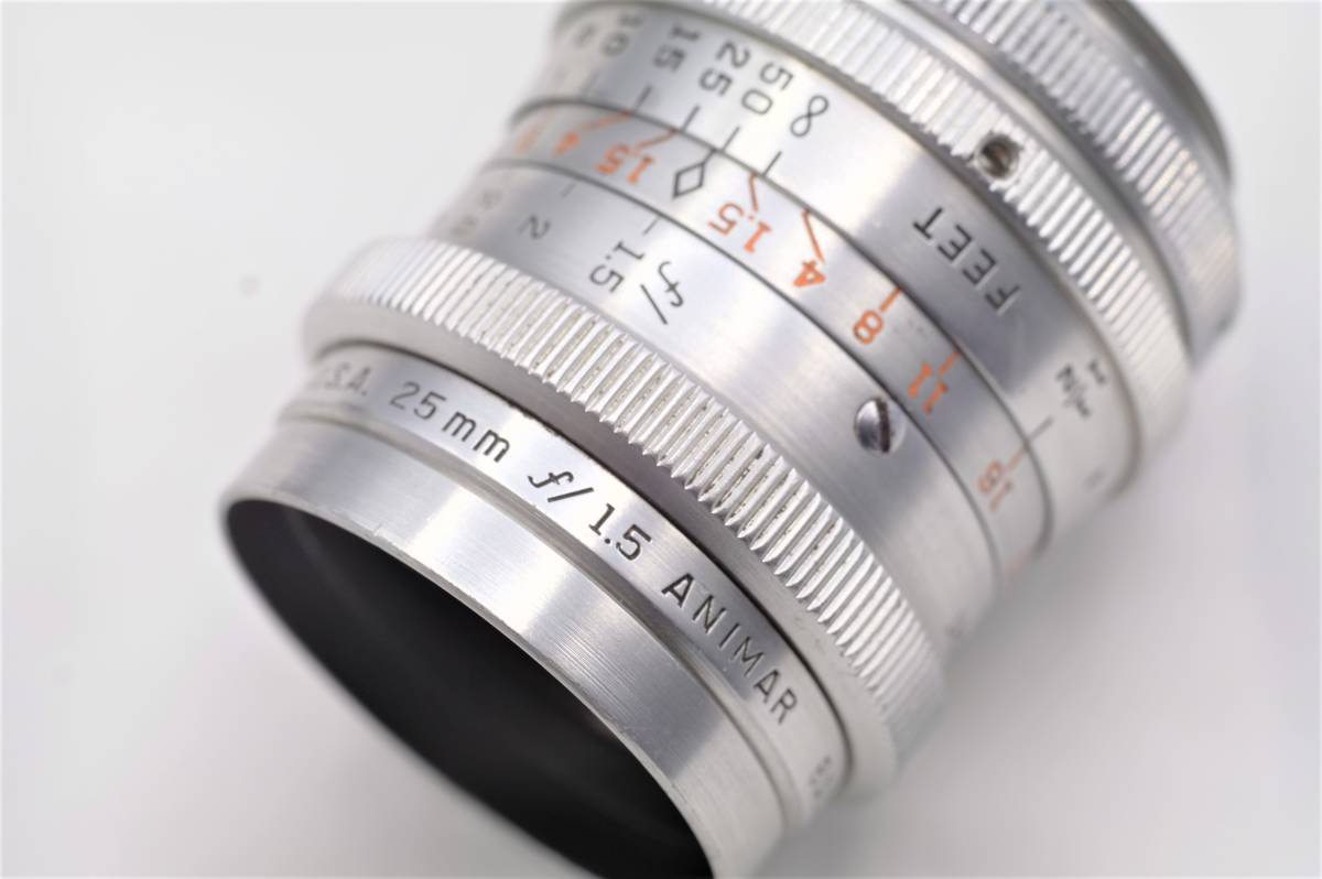 Cマウント BAUSCH ＆ LOMB 25mm F1.5 ANIMAR BALCOTE USA製 ボシュロム CINEレンズ(レンズ)｜売買 ...