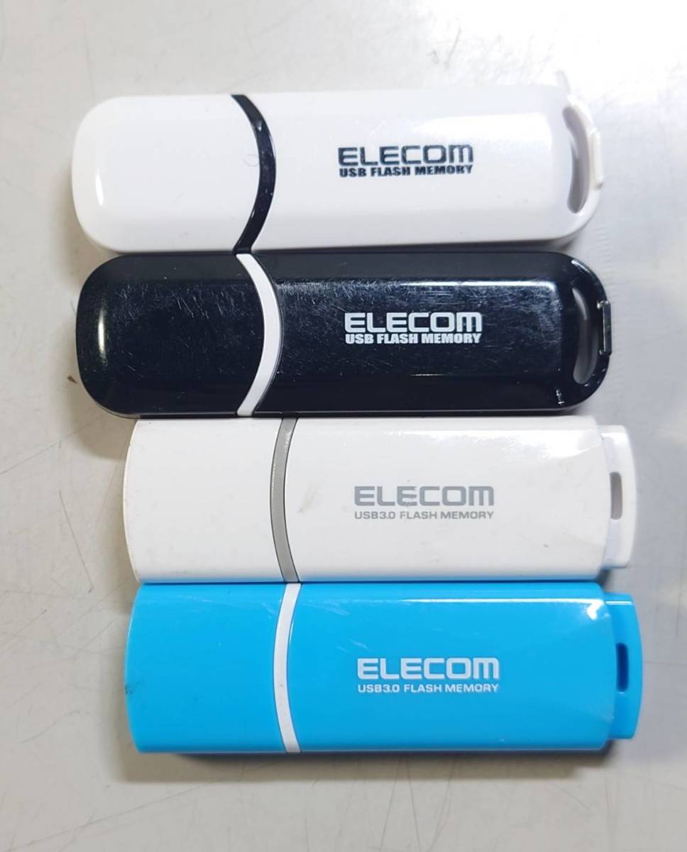 KN1708 品 ELECOM USBメモリ/16GB/MF-HCBU216GW B H/MF-HTU3A16GW B H 4個セット(16GB)｜売買されたオークション情報、yahooの商品 ...