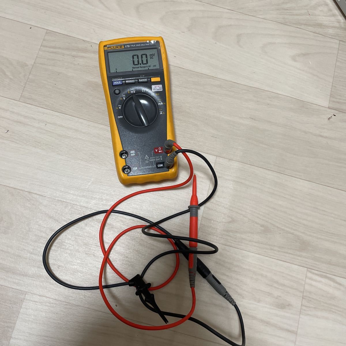 FLUKE フルーク デジタルマルチメーター 179(電気計測器)｜売買されたオークション情報、yahooの商品情報をアーカイブ公開 - オークファン（aucfan.com）