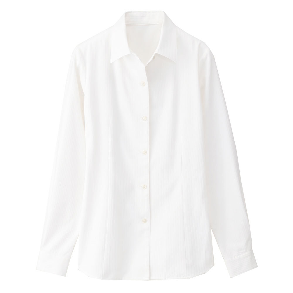 SUNPEXIST_長袖ブラウス_11号 白：ホワイト BL-398-A6/かわいい会社事務服/おしゃれOL制服/オールシーズン(Lサイズ)｜売買されたオークション情報、yahooの商品情報を ...