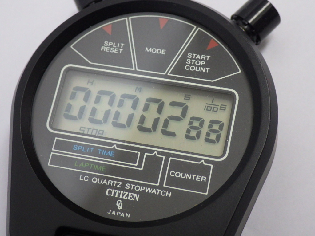 CITIZEN シチズン LC QUARTZ STOP WATCH ストップウォッチ(シチズン)｜売買されたオークション情報、yahooの商品 ...