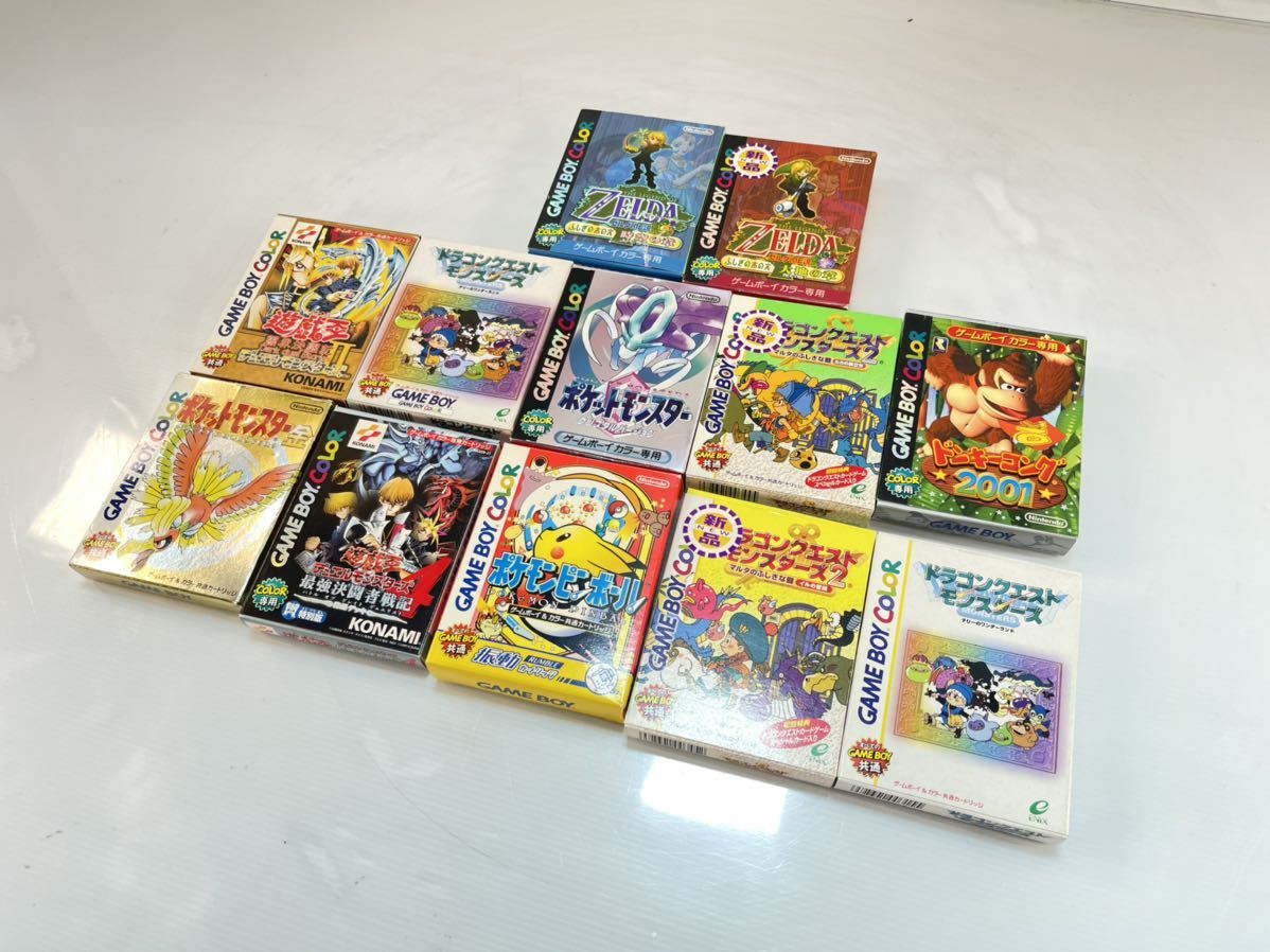 12個 ゲームボーイカラー ソフトまとめ売り ドラクエ ポケモン 遊戯王 ドンキーコング ゼルダ 箱付き 説明書付き 管理E209(タイトル)｜売買されたオークション情報、yahooの商品情報 ...