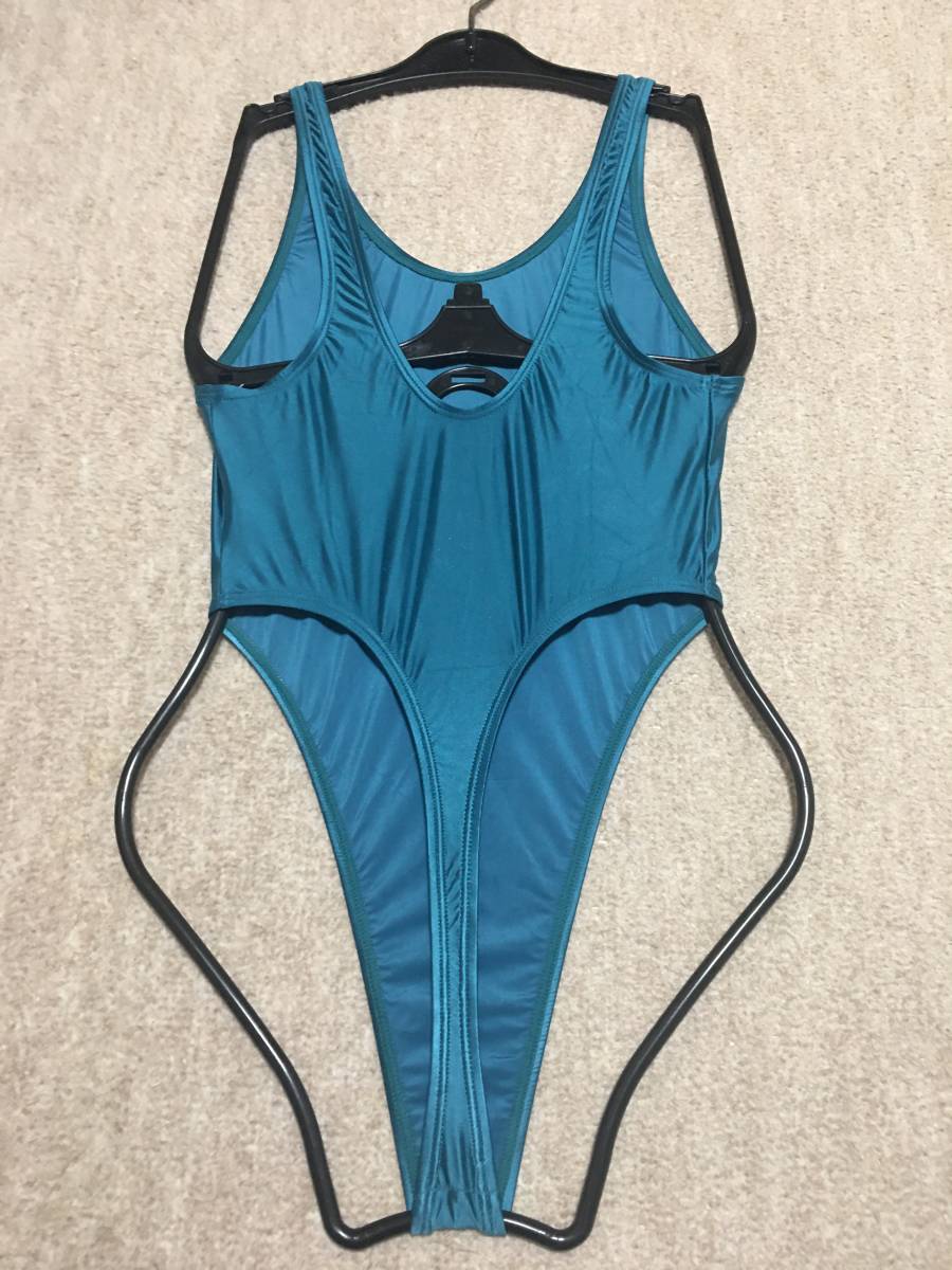 LEOHEX Tバック ハイレグ レオタード サイズM 艶光沢ターコイズブルー 同様(レオタード)｜売買されたオークション情報、yahooの ...