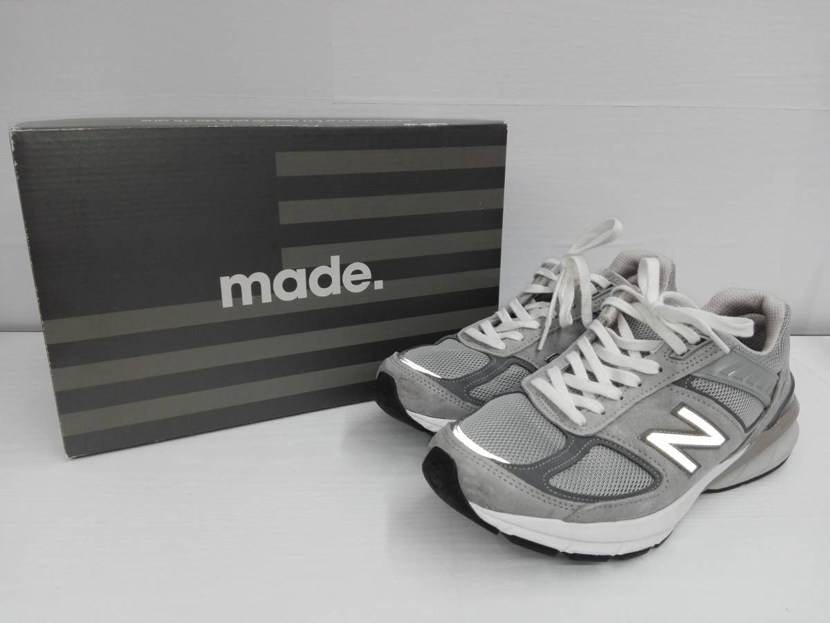 New Balance 990V5／M990GL5／USA製／2E／箱有り(26.0cm)｜売買されたオークション情報、yahooの商品情報を ...
