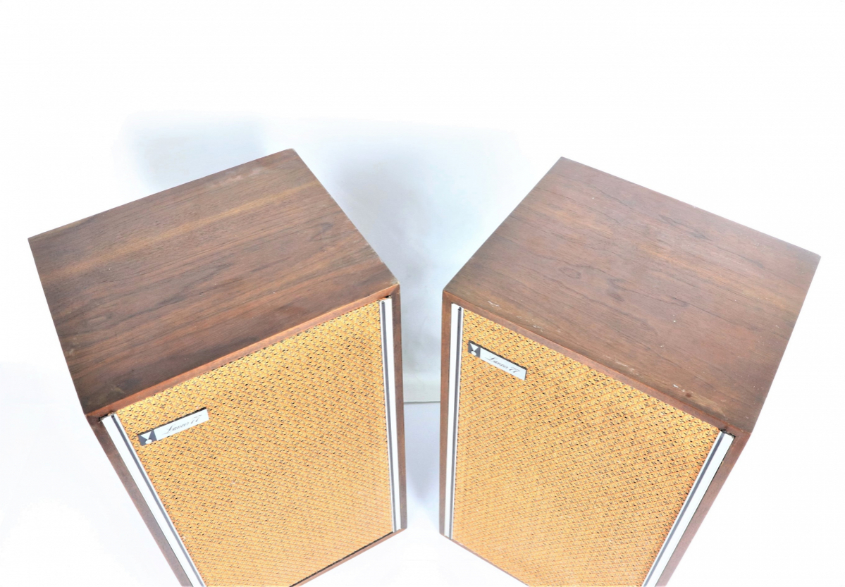 VINTAGE JBL LX4-2 スピーカーペア Lancer 77 2way2スピーカーシステム アーノルド ウォルフ オーディオ機器 ...