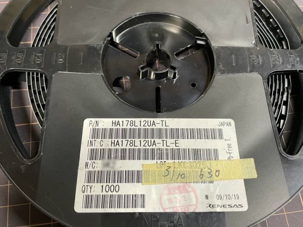 03.超 品 一点限りRENESAS HA178L12UA-TL 630個(電子部品)｜売買されたオークション情報、yahooの商品情報をアーカイブ公開 - オークファン（aucfan.com）