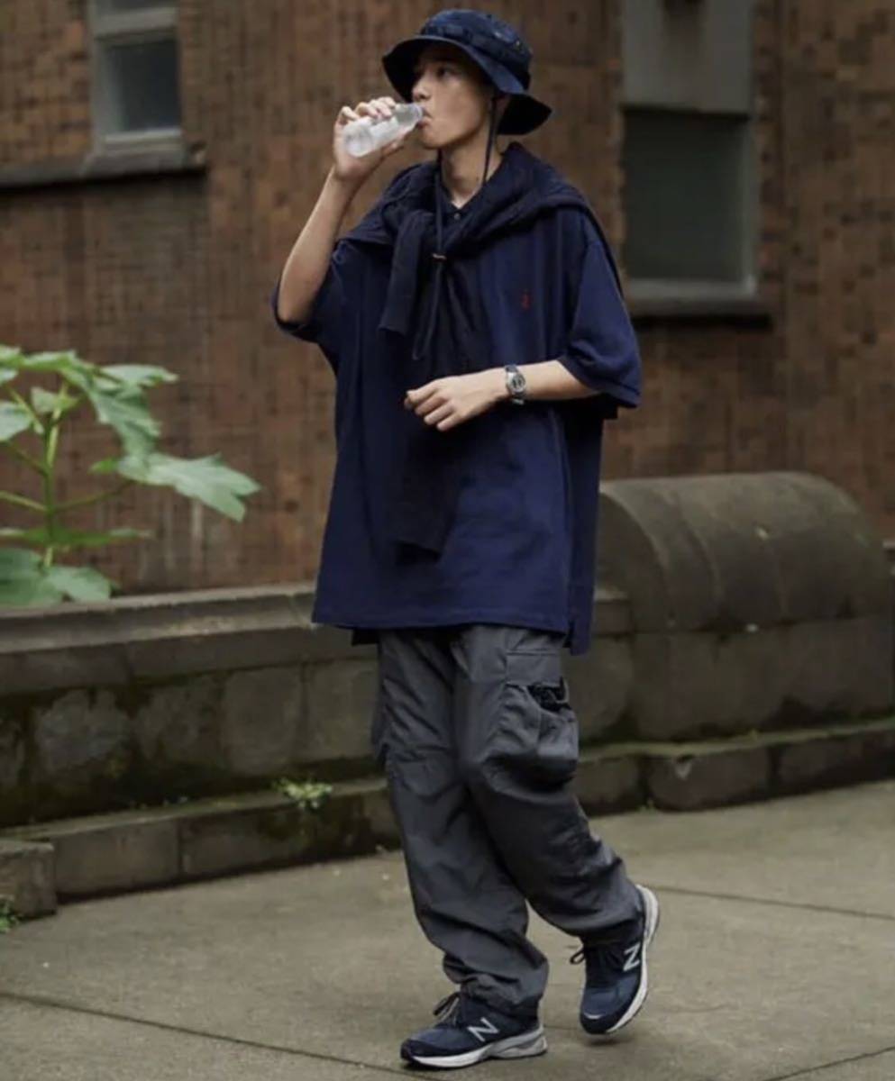 WASH加工 NAVY PROPPER BDU TROUSER PANTS MEDIUM-SHORT COTTON100% プロッパー カーゴパンツ 長谷川昭雄 ssz wtaps ahh ...