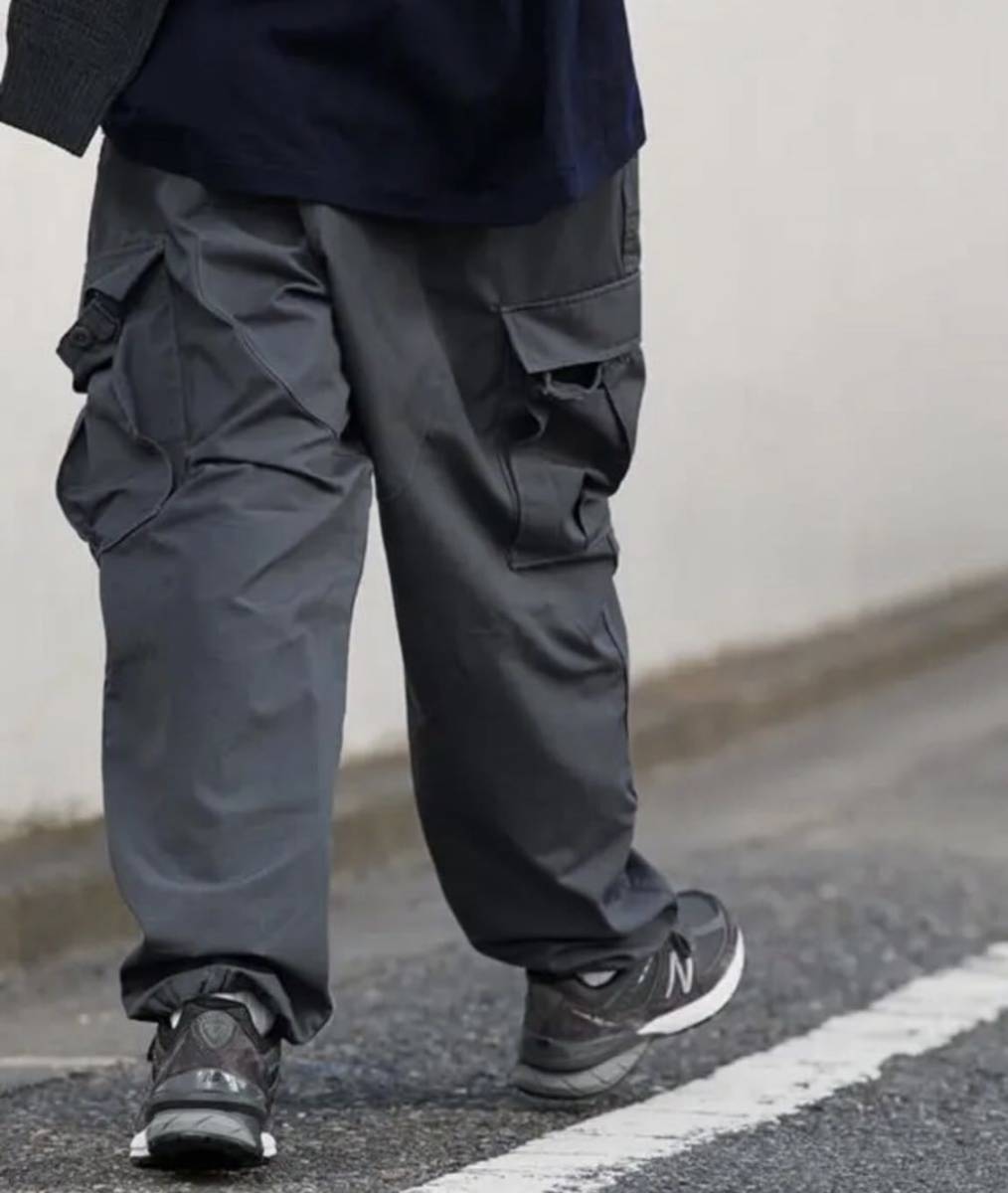 WASH加工 NAVY PROPPER BDU TROUSER PANTS MEDIUM-SHORT COTTON100% プロッパー カーゴ ...