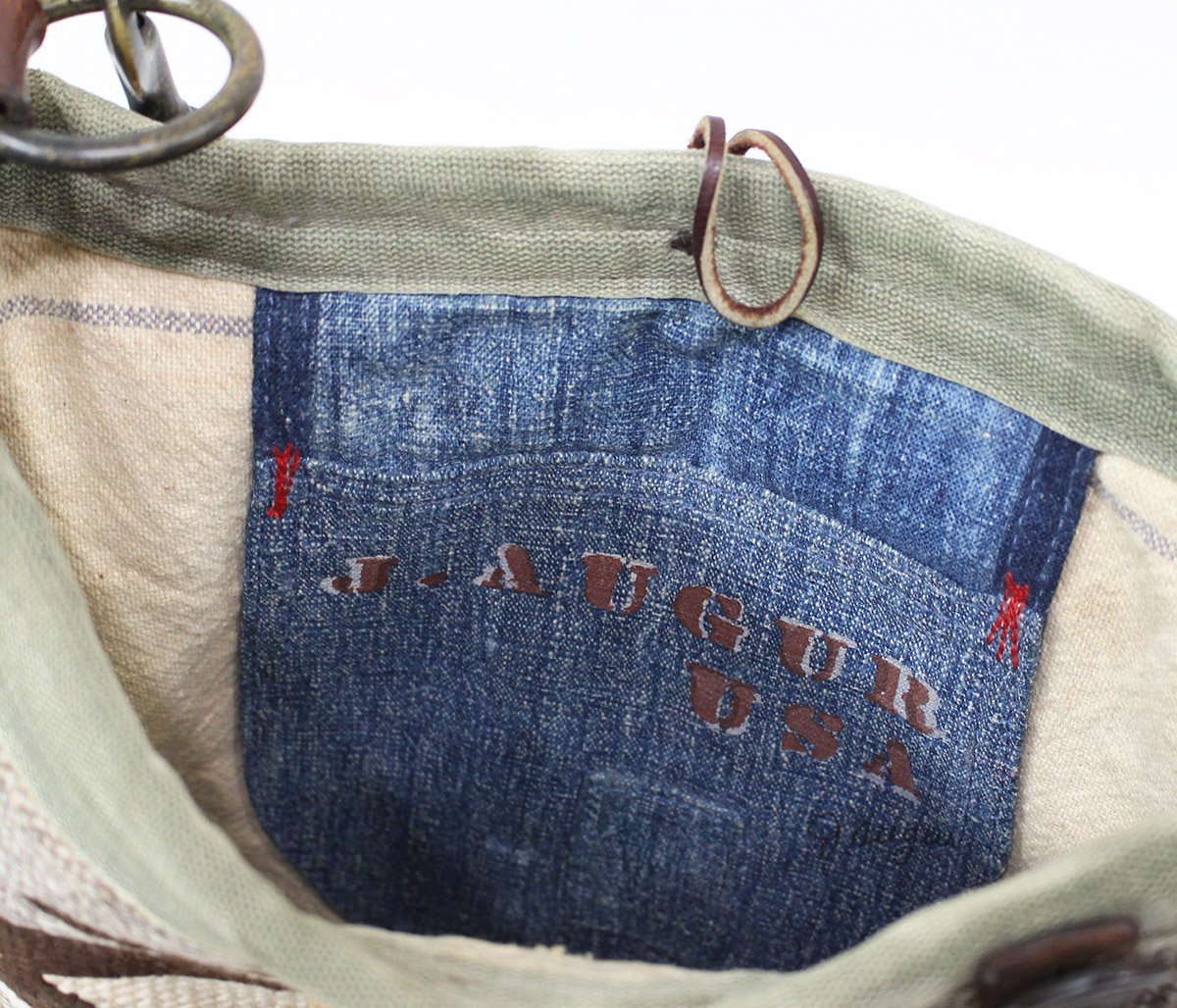 J.AUGUR DESIGN ジュディ オーガーデザイン NAVAJO BUCKET BAG / ナバホ バケットバッグ / ショルダーバッグ ...