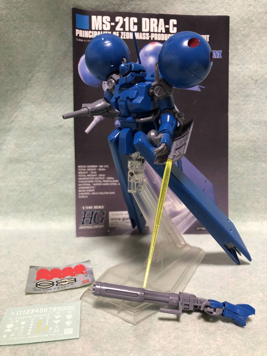 1/144 HGUC ドラッツェ ジャンク(完成品)｜売買されたオークション情報、yahooの商品情報をアーカイブ公開 - オークファン（aucfan.com）
