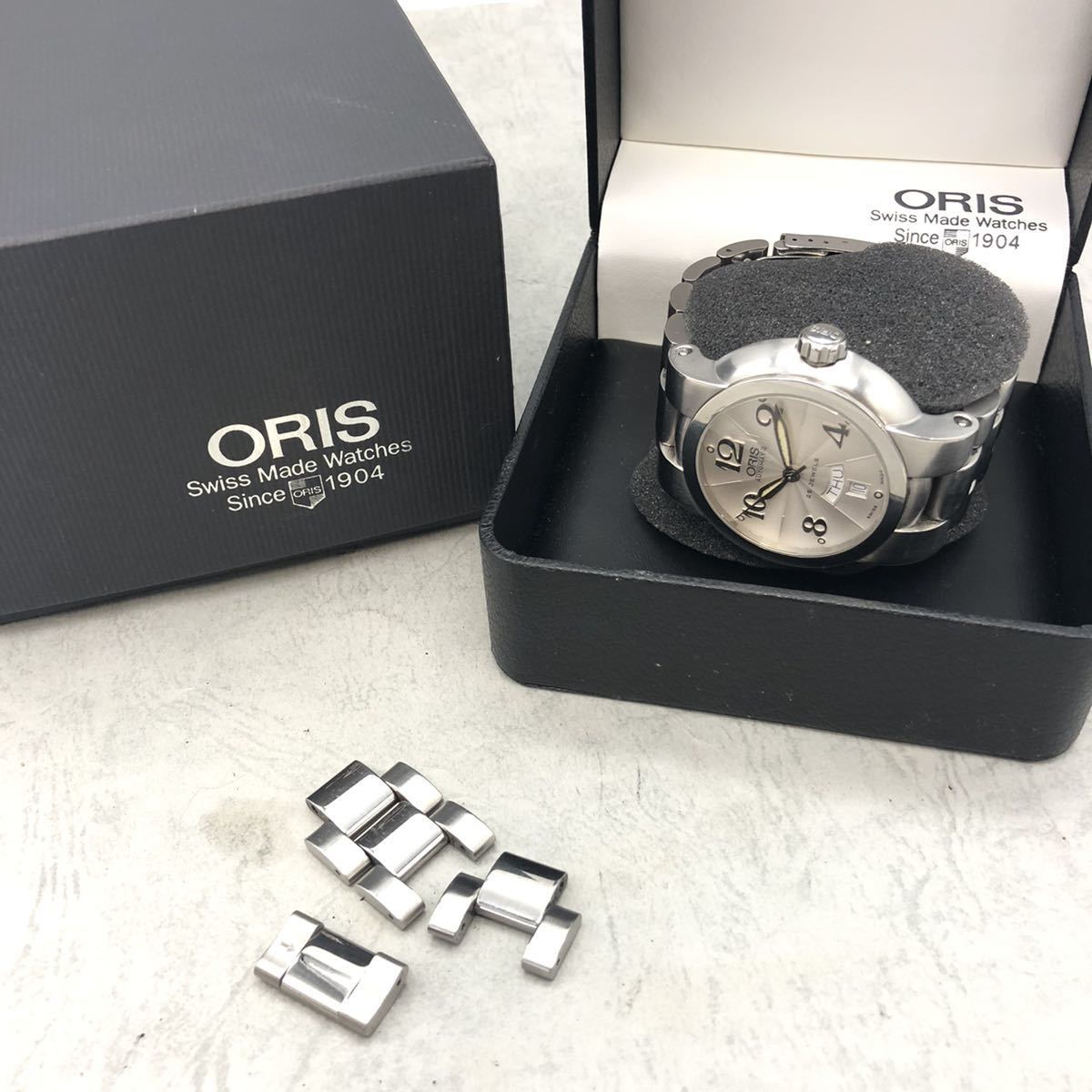FN5693Y 1000円スタート ORIS オリス 7517 メンズ 腕時計 デイデイト AUTOMATIC 自動巻 稼働品 ヴィンテージ ...