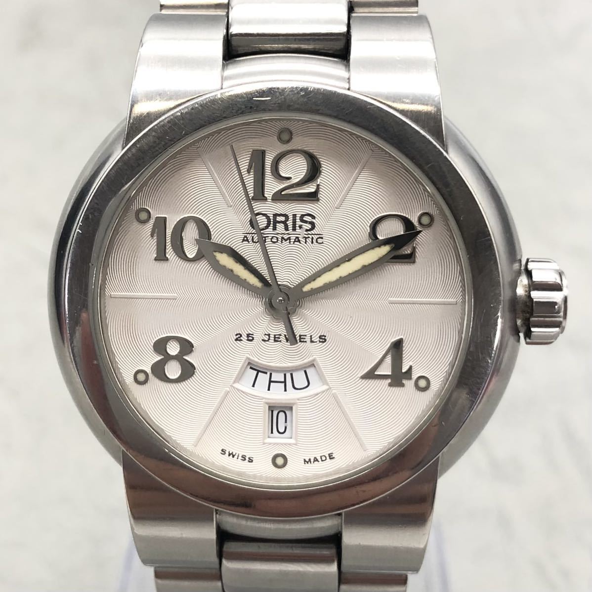 FN5693Y 1000円スタート ORIS オリス 7517 メンズ 腕時計 デイデイト AUTOMATIC 自動巻 稼働品 ヴィンテージ ...