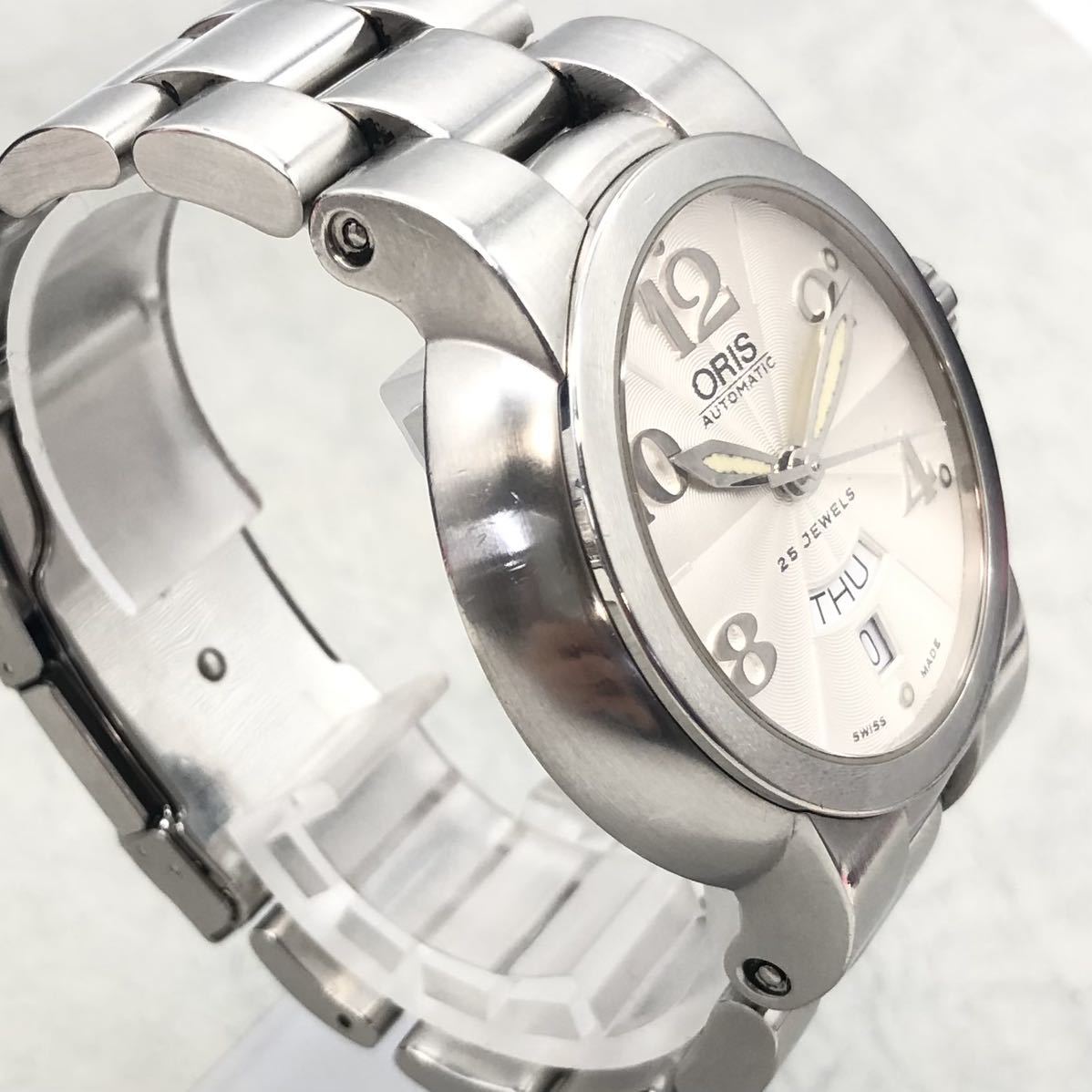 FN5693Y 1000円スタート ORIS オリス 7517 メンズ 腕時計 デイデイト AUTOMATIC 自動巻 稼働品 ヴィンテージ ...