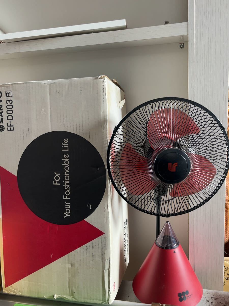 SANYO サンヨー EF-E003 扇風機 卓上1984年製 レトロ(扇風機)｜売買されたオークション情報、yahooの商品情報をアーカイブ公開 - オークファン（aucfan.com）