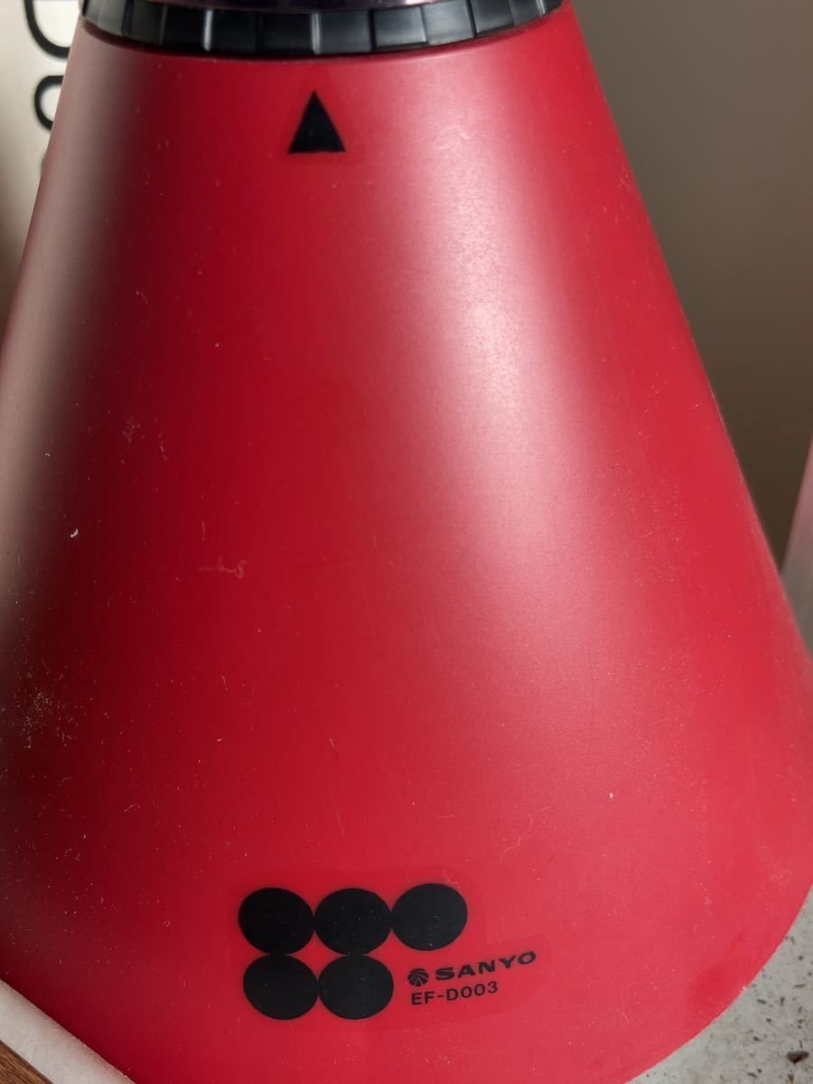 SANYO サンヨー EF-E003 扇風機 卓上1984年製 レトロ(扇風機)｜売買されたオークション情報、yahooの商品情報をアーカイブ公開 - オークファン（aucfan.com）