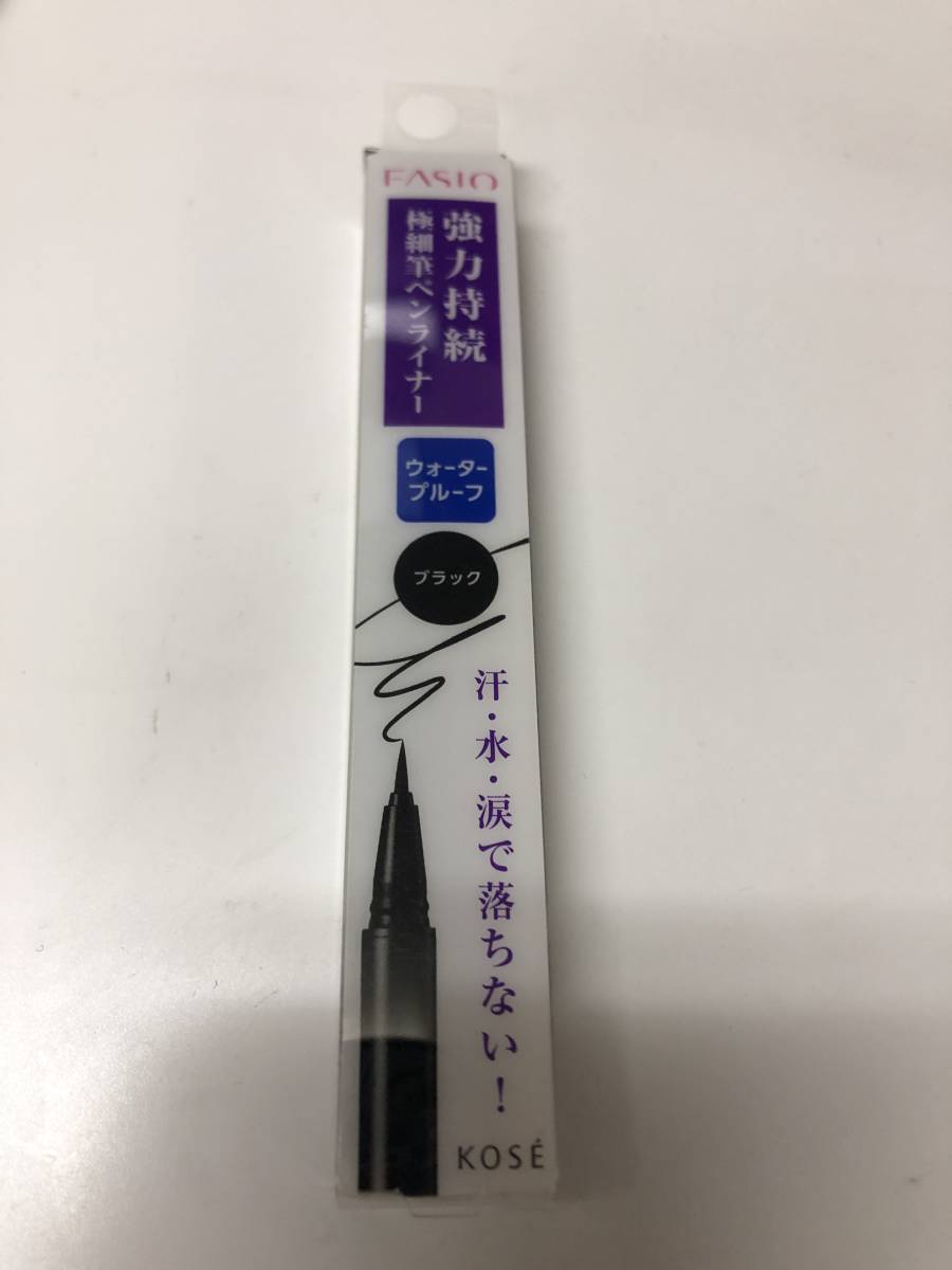 ファシオ パワフルステイ スリム リキッドライナー BK001(リキッドアイライナー)｜売買されたオークション情報、yahooの商品情報をアーカイブ公開 - オークファン（aucfan.com）