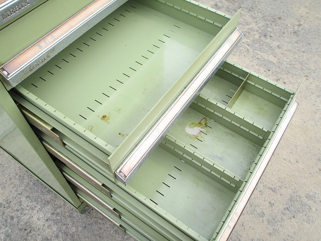 ハマダ MERIX メリックス ツールキャビネット ツールワゴン 工具棚 工具入れ 引き出し7段 鍵 キャスター付き(設置型)｜売買されたオークション情報、yahooの商品情報をアーカイブ公開 ...