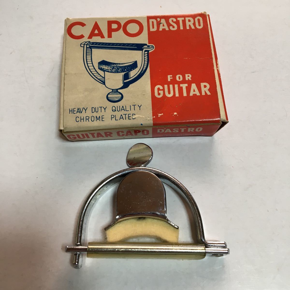 カポタスト CAPO D'ASTRO ギター 昭和レトロ 日本製(カポタスト)｜売買されたオークション情報、yahooの商品情報をアーカイブ ...