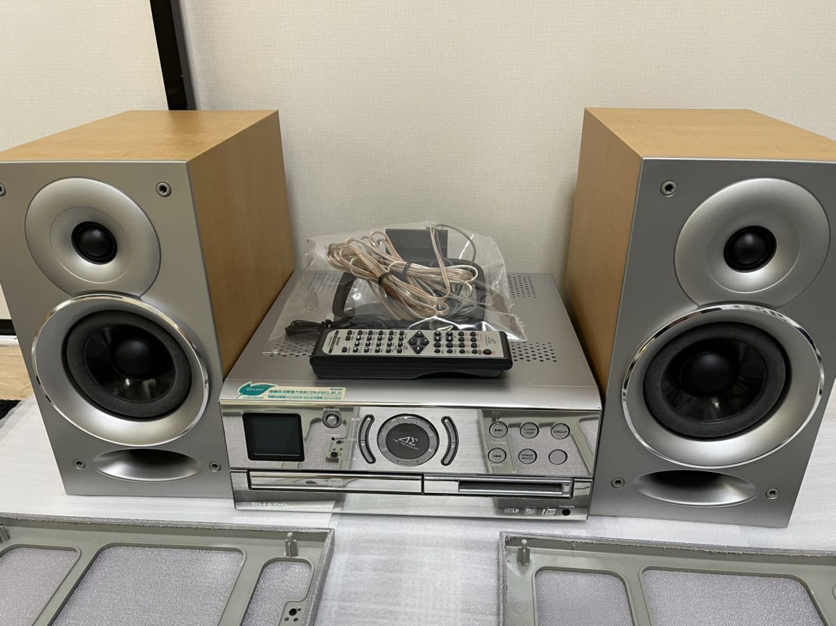 GW特価 SHARP シャープ ミニコンポ 1ビットデジタルシステム SD-K900-S(MDコンポ)｜売買されたオークション情報、yahooの商品情報をアーカイブ公開 - オークファン ...