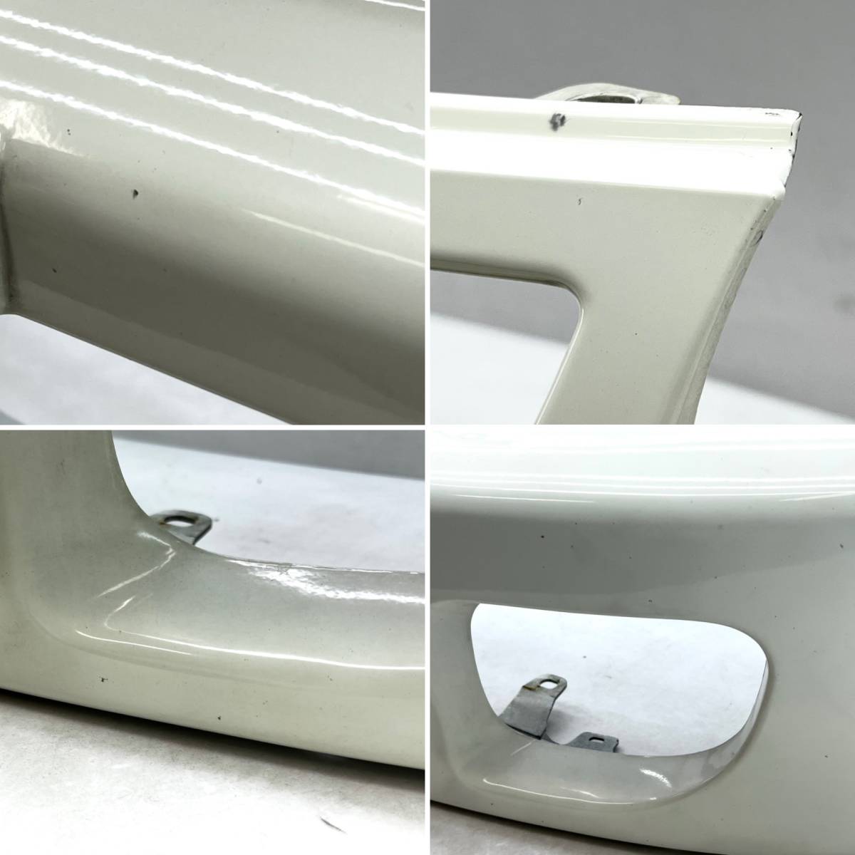 ランサー エボリューションⅡ CE9A 三菱 純正 フロントバンパー MB909203 ホワイト 白 ランエボ 2 LANCER 4309 ...