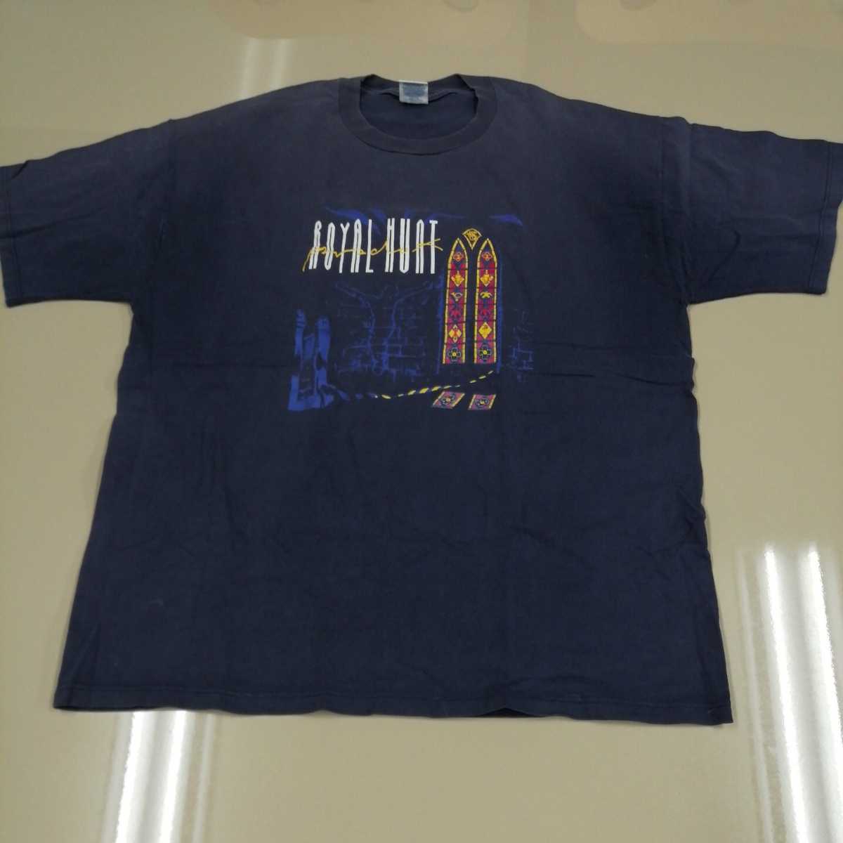 B04 バンドTシャツ ロイヤルハント ネイビー パラドックスワールドツアー1997 ヴィンテージ ROYAL HUNT(Tシャツ)｜売買されたオークション情報、yahooの商品情報を ...