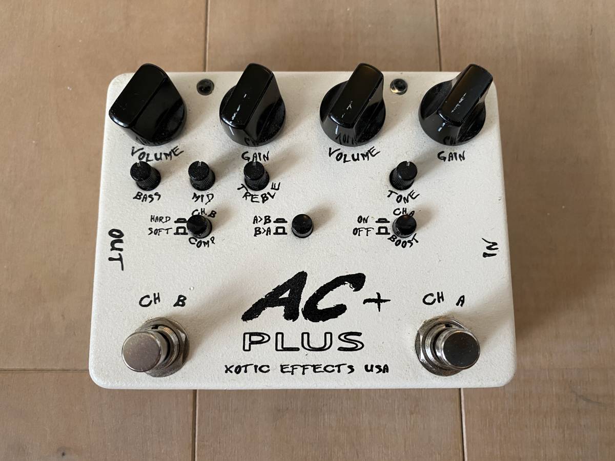 Xotic / AC PLUS 良品/ エキゾチック/オーバードライブ/エフェクター/AC+(オーバードライブ)｜売買されたオークション情報 ...