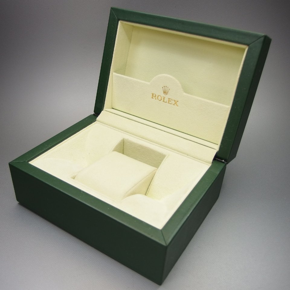 ROLEX ロレックス 純正BOX 空箱 外箱付き 取り扱い説明書+カードケース付 メンズ腕時計用 グリーン 18288(箱、保証書、付属品 ...