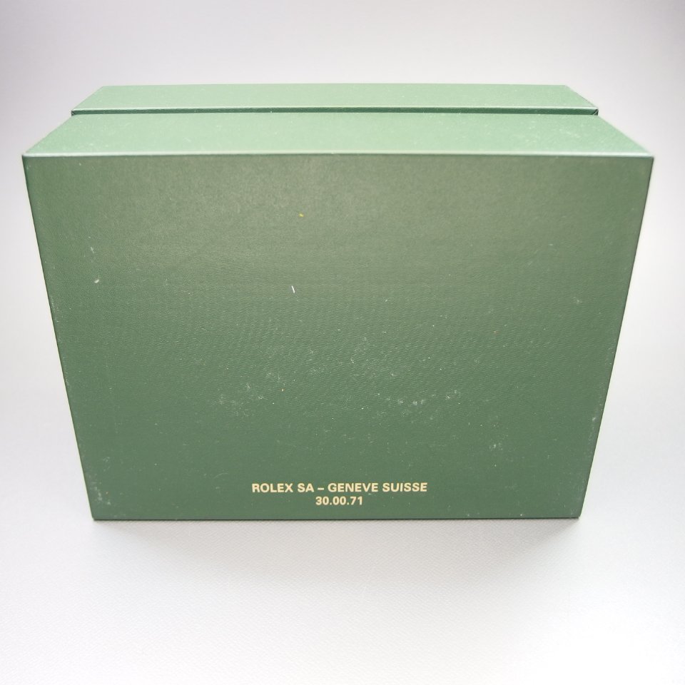 ROLEX ロレックス 純正BOX 空箱 外箱付き 取り扱い説明書+カードケース付 メンズ腕時計用 グリーン 18288(箱、保証書、付属品 ...