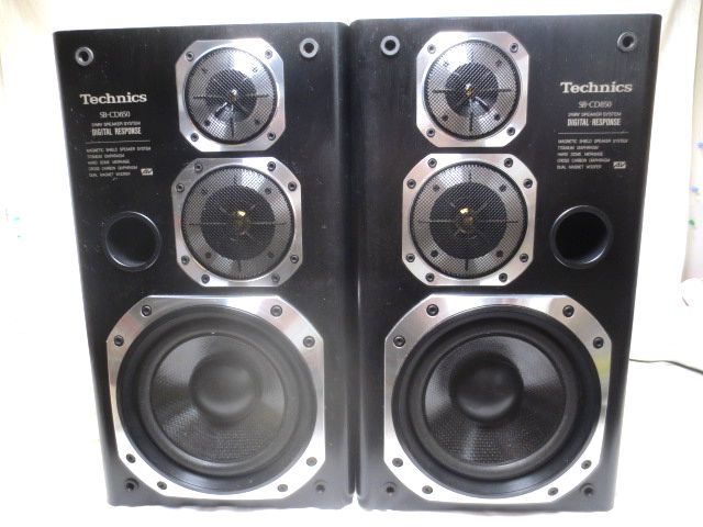 Technics CDシステム ステレオ SC-CD850 スピーカー SB-CD850/アンプ SU-X970/CD SL-X970/チューナー ST-X970/カセット RS-X970他 ...
