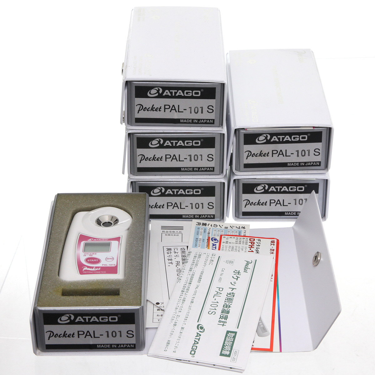 ATAGO アタゴ ポケット切削油濃度 PAL-101S×6(測定器)｜売買されたオークション情報、yahooの商品情報をアーカイブ公開 ...