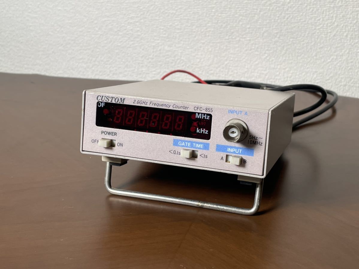 CUSTOM 周波数カウンター CFC-855 アマチュア無線(その他)｜売買されたオークション情報、yahooの商品情報をアーカイブ公開 - オークファン（aucfan.com）