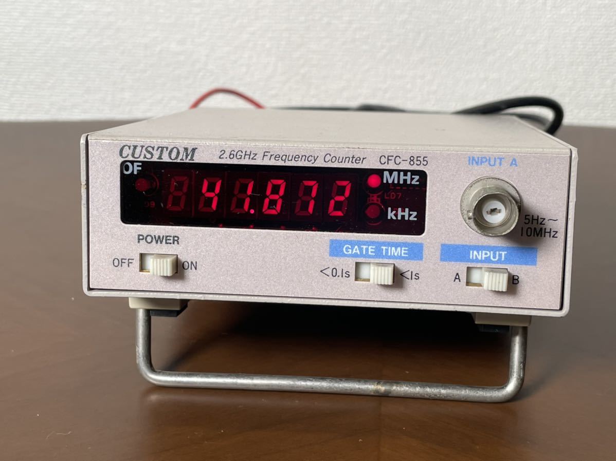 CUSTOM 周波数カウンター CFC-855 アマチュア無線(その他)｜売買されたオークション情報、yahooの商品情報をアーカイブ公開 - オークファン（aucfan.com）