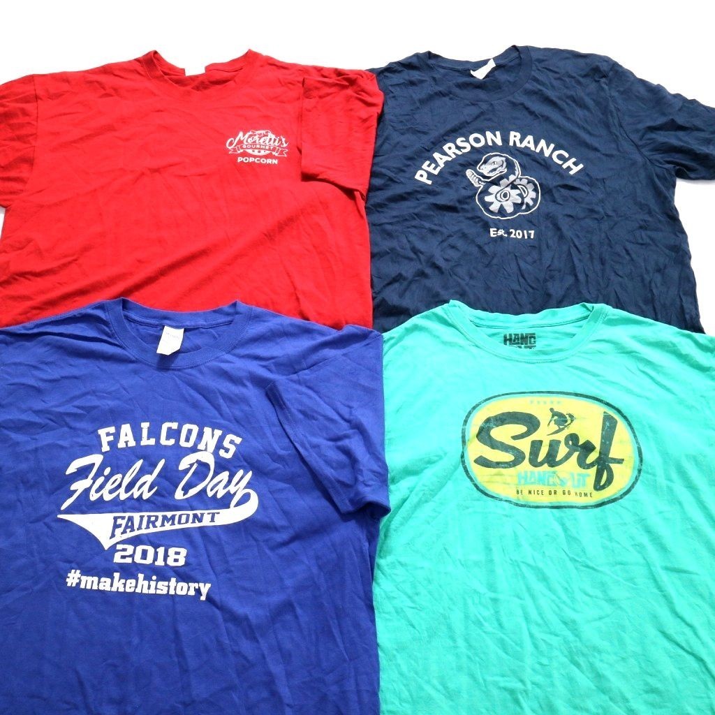 プリント半袖Tシャツ set 龍 漢字 インディアン 他 (メンズXL) 20枚セット まとめ売り 古着卸 1円スタート 最落なし MG6090｜半袖