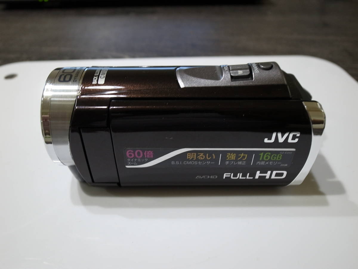 綺麗 JVC GZ-E355-T//Full HDビデオカメラ 光学40倍ズーム/無記名保証書付(ビクター)｜売買されたオークション情報、yahooの商品情報をアーカイブ公開 - オークファン ...