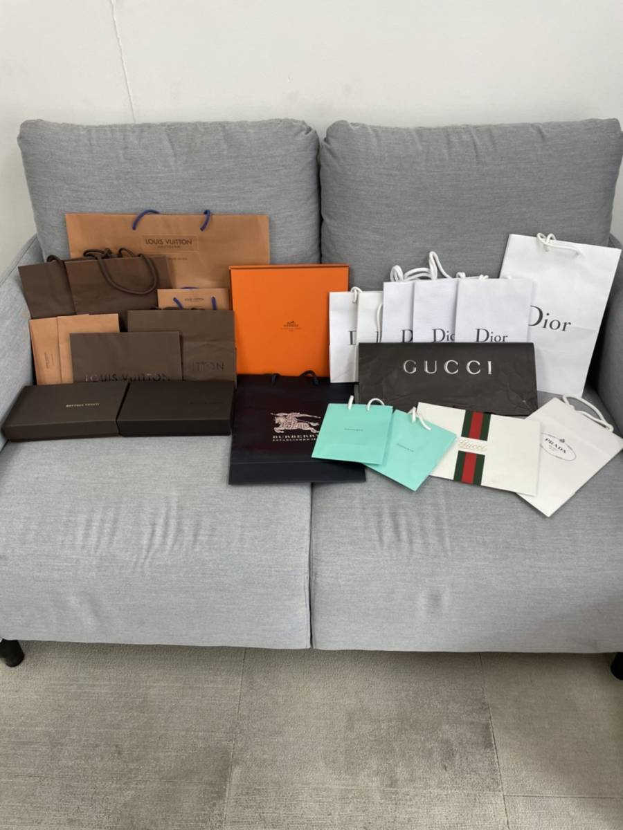 1円スタート 現状品 ブランド紙袋 箱 保存袋 箱 大量まとめ Louis Vuitton Herms Gucci BOTTEGA VENETA Dior など(その他)｜売買された ...