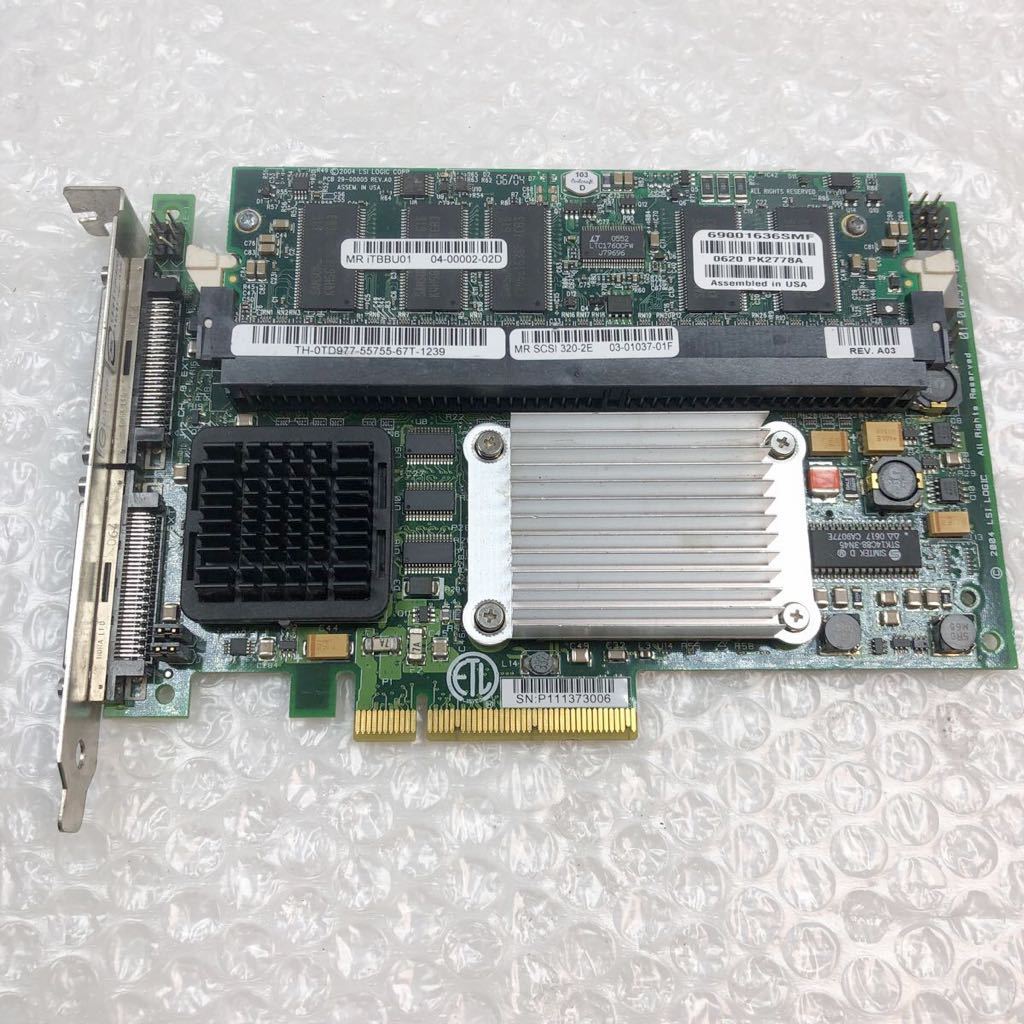 X1-BZ1 LSI LOGIC ALL RIGHTS RESERVED 01-01037-07 E-G900-04-3471 MR SCSI ...