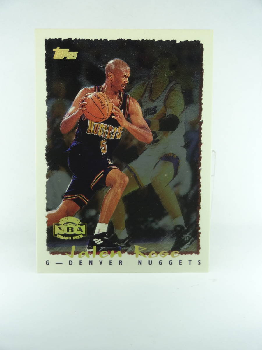JALEN ROSE / ジェーレンローズ 1994-95 Topps NBA Draft Pick Rookie Card #378 ...