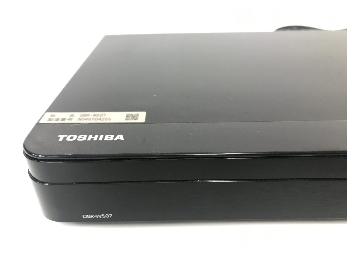 TOSHIBA 東芝 REGZA レグザ DBR-W507 ブルーレイレコーダー リモコン付き 2016年製 ① Y6-11-A(東芝)｜売買 ...
